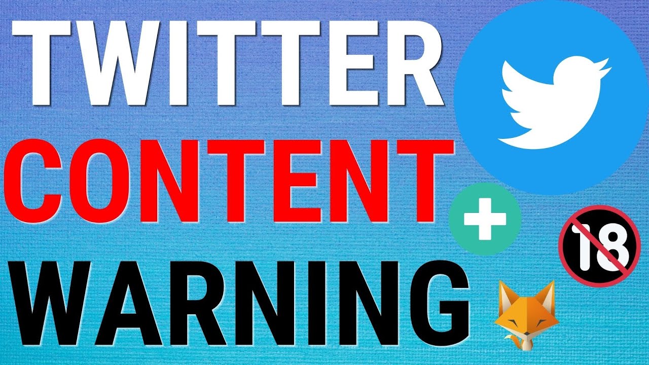 How To Add A Content Warning To Tweets On Mobile - YouTube