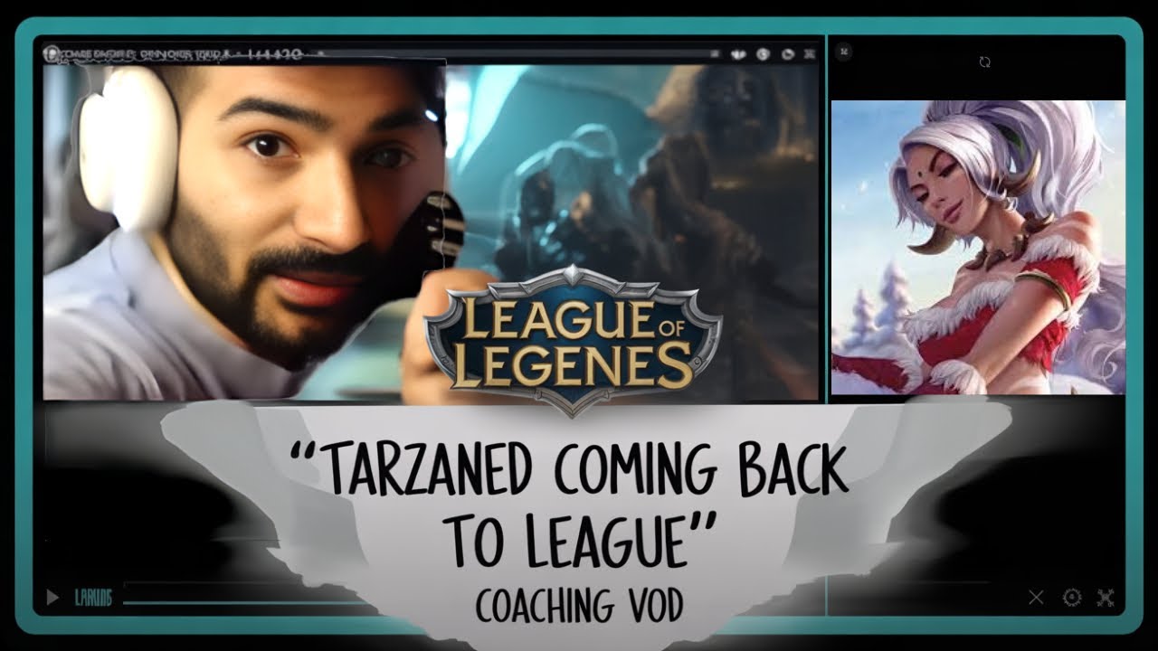 Tarzaned comes back to League next stream | Coaching Evelynn - Tarzaned ...