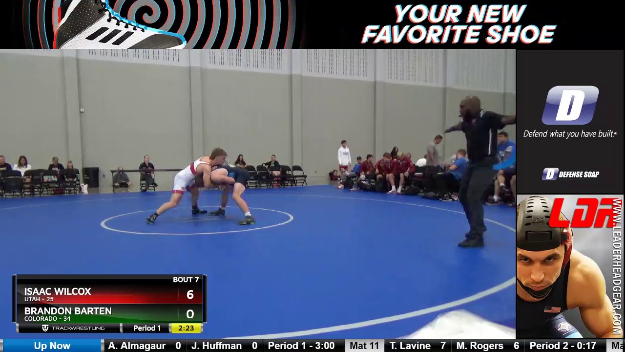 Mat 19 152 Isaac Wilcox Utah Vs Brandon Barten Colorado - YouTube