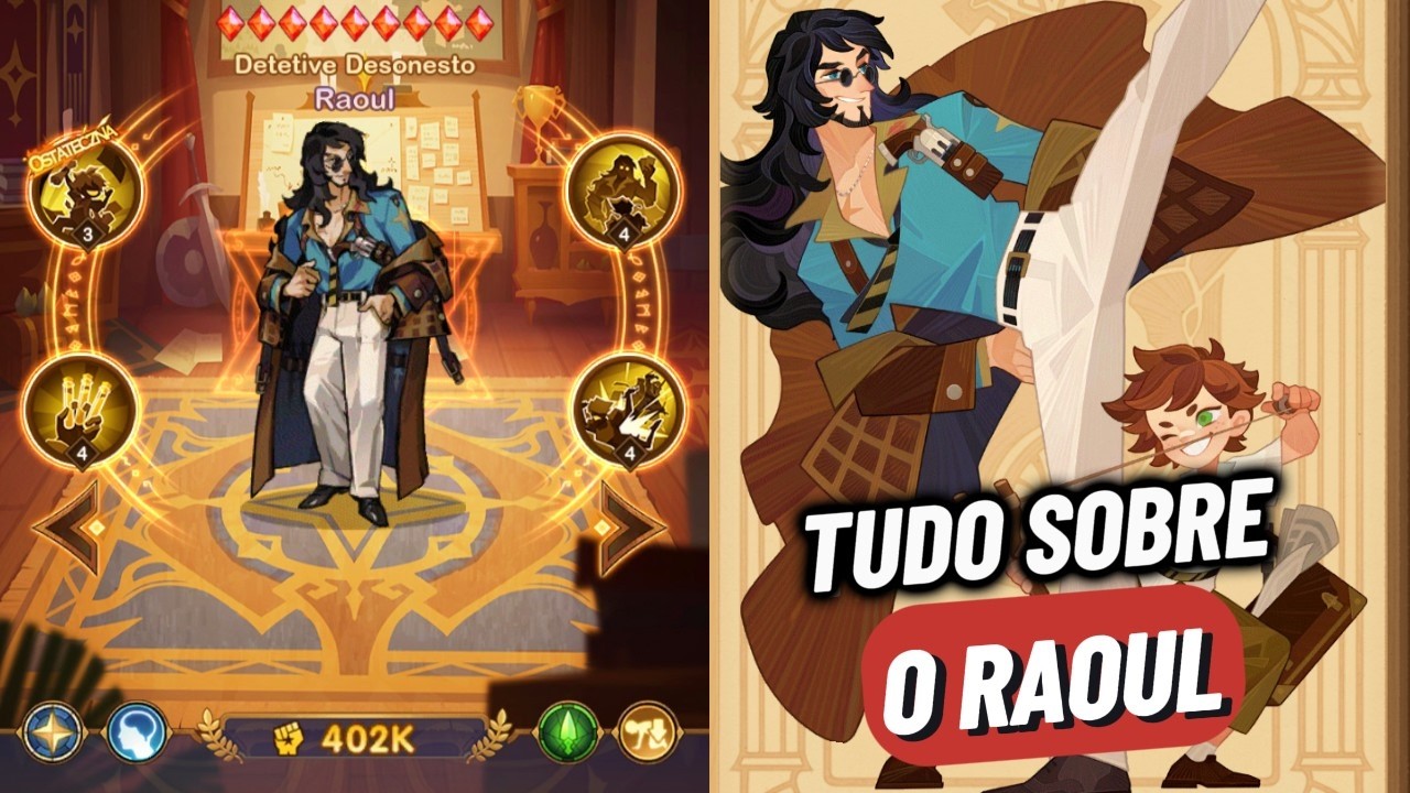 TUDO SOBRE O RAOUL - AFK ARENA - YouTube