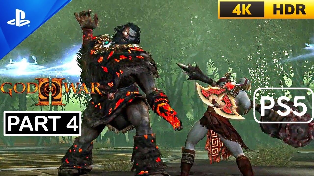 God Of War 2 PS5 - Gameplay Walkthrough (60FPS 4K HDR) Part 4 No ...