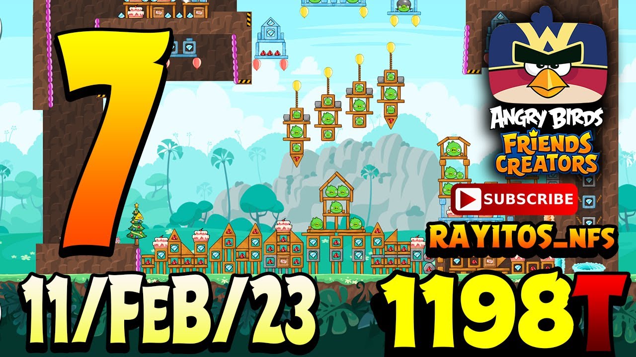 Angry Birds Friends Level 7 Tournament 1198 Highscore POWER-UP ...