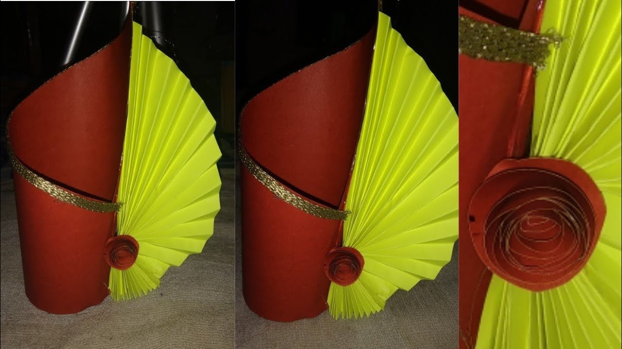 DIY Flower base//How to make flower base// make easy beautiful flowers ...