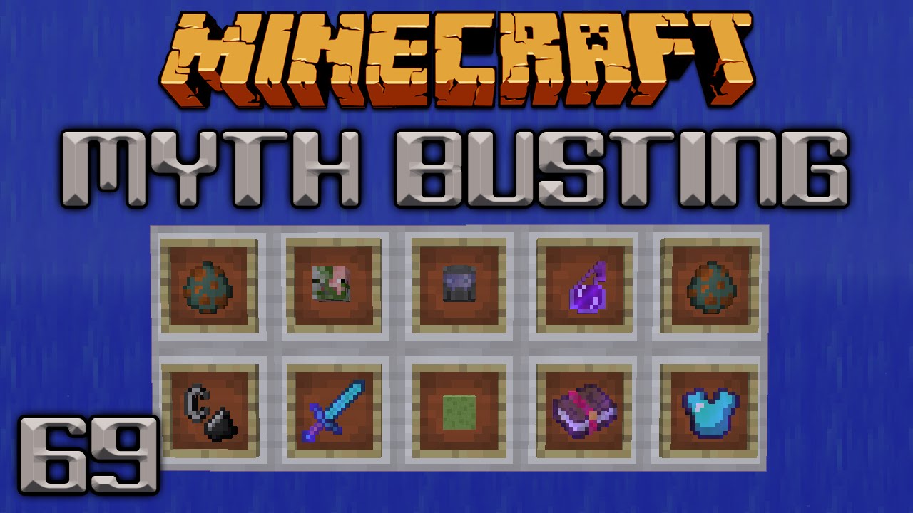 Mini Myths 7 [Minecraft Myth Busting 69] - YouTube