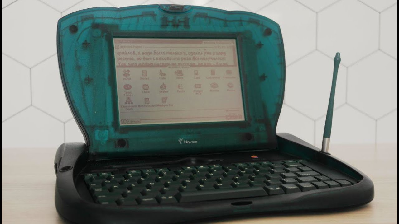 OБЗОР Apple Newton eMate 300 - YouTube
