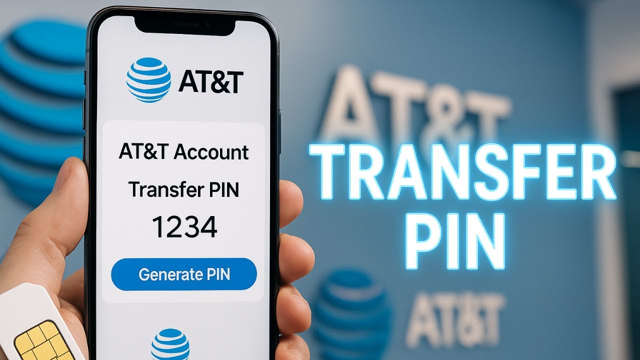 How To Get Transfer PIN From AT&T (2025) - YouTube