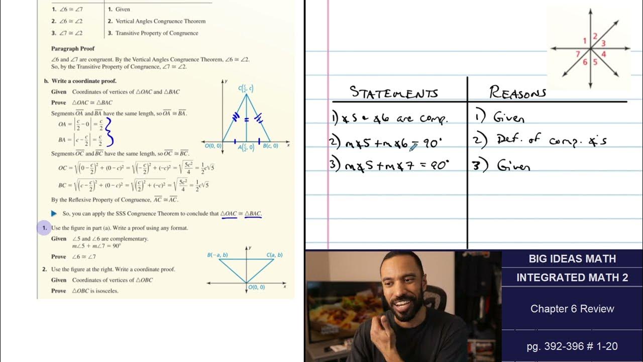 Big Ideas Math [IM2]: Chapter 6 Review (Examples & Problem Set) - YouTube