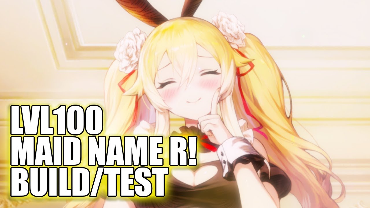 Liatris Maid Name R (full guide/build) | Brown Dust 2 - YouTube