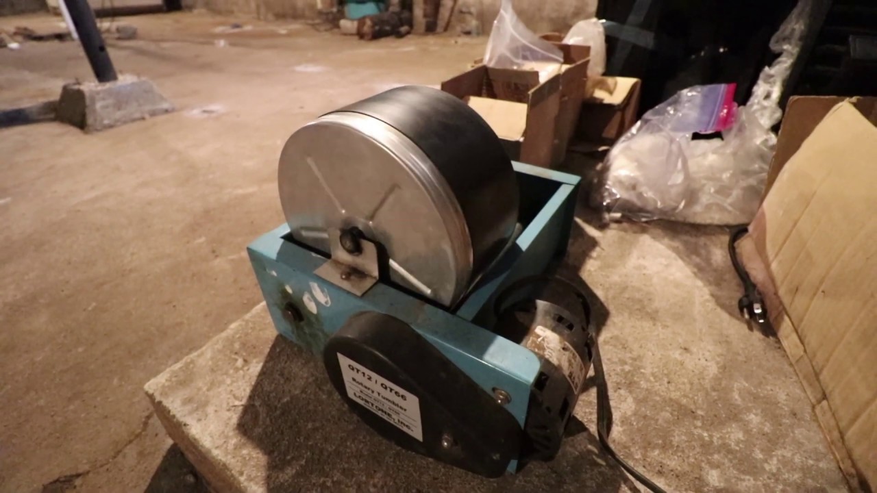 Tumbling and Polishing Rocks. Step 4. The final step. TXP Polish - YouTube