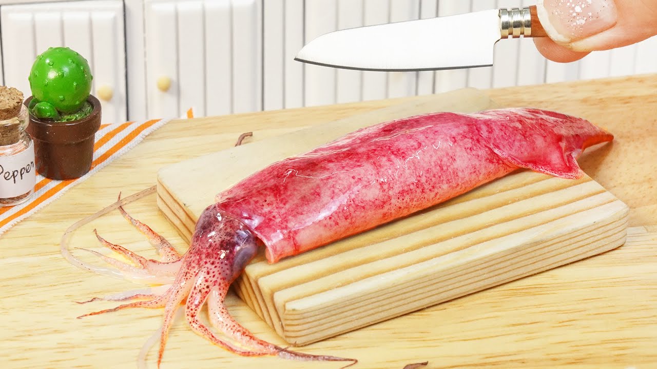 So Yummy Stir-fried Squid With Vegetables - How To Make At Home | Enjoy ...