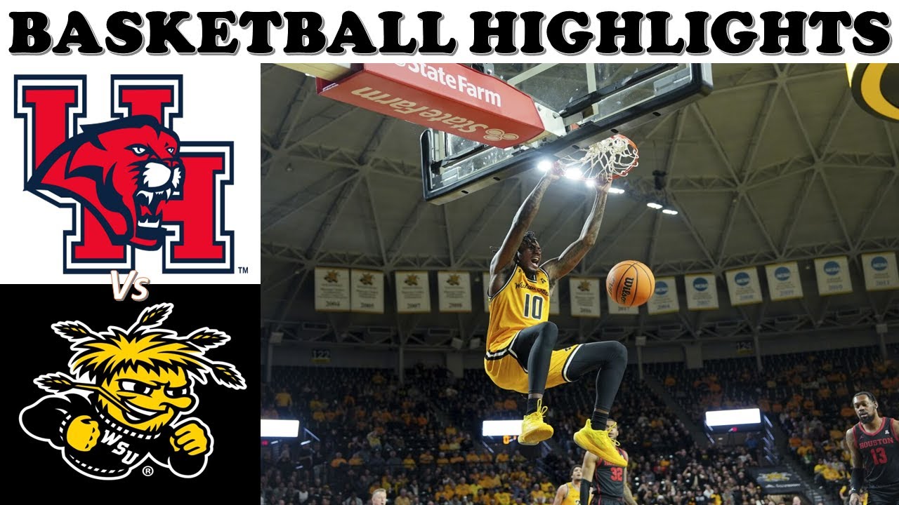 NCAA MEN’S BASKETBALL: #3 Houston vs Wichita St FULL GAME HIGHLIGHTS ...