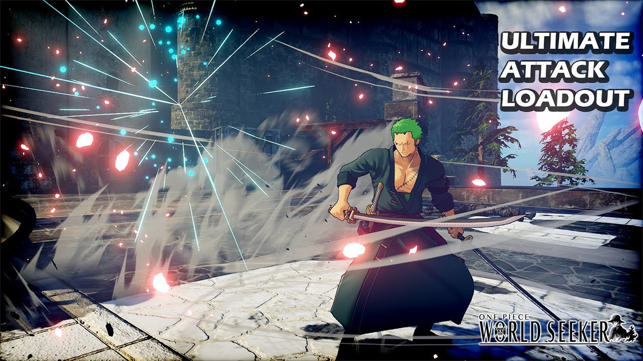 ZORO ULTIMATE ATTACK LOADOUT - ONE PIECE WORLD SEEKER - YouTube
