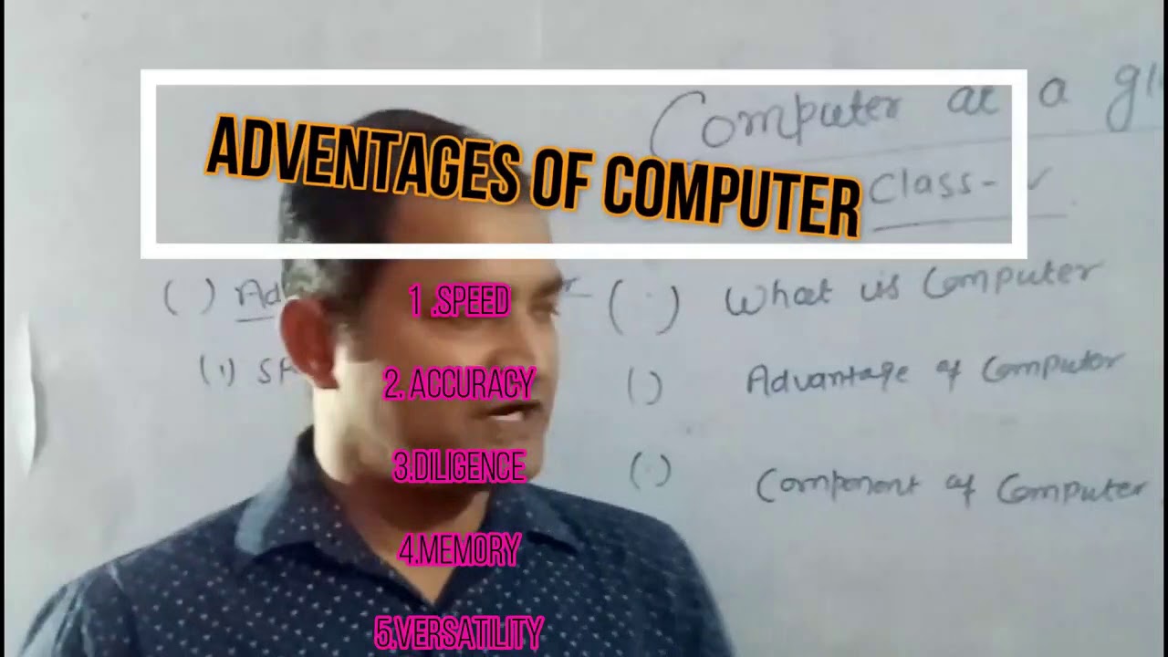 Class v computer at a glance ch 1 - YouTube