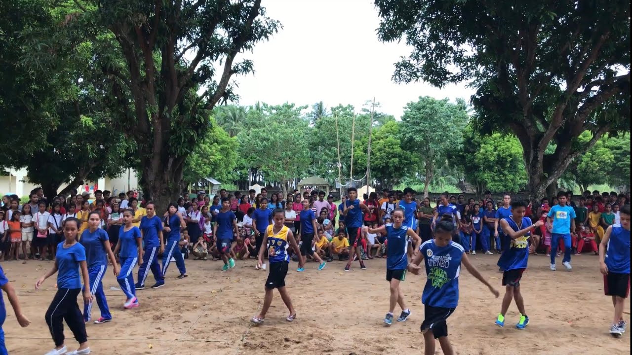 Shape of You line dance by MBBMHS students during Intramurals 2017 ...