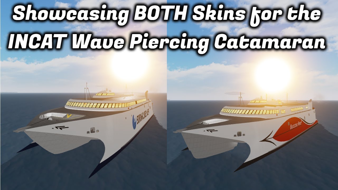 Touring BOTH Skins for the INCAT Wave Piercing Catamaran | Dynamic Ship ...