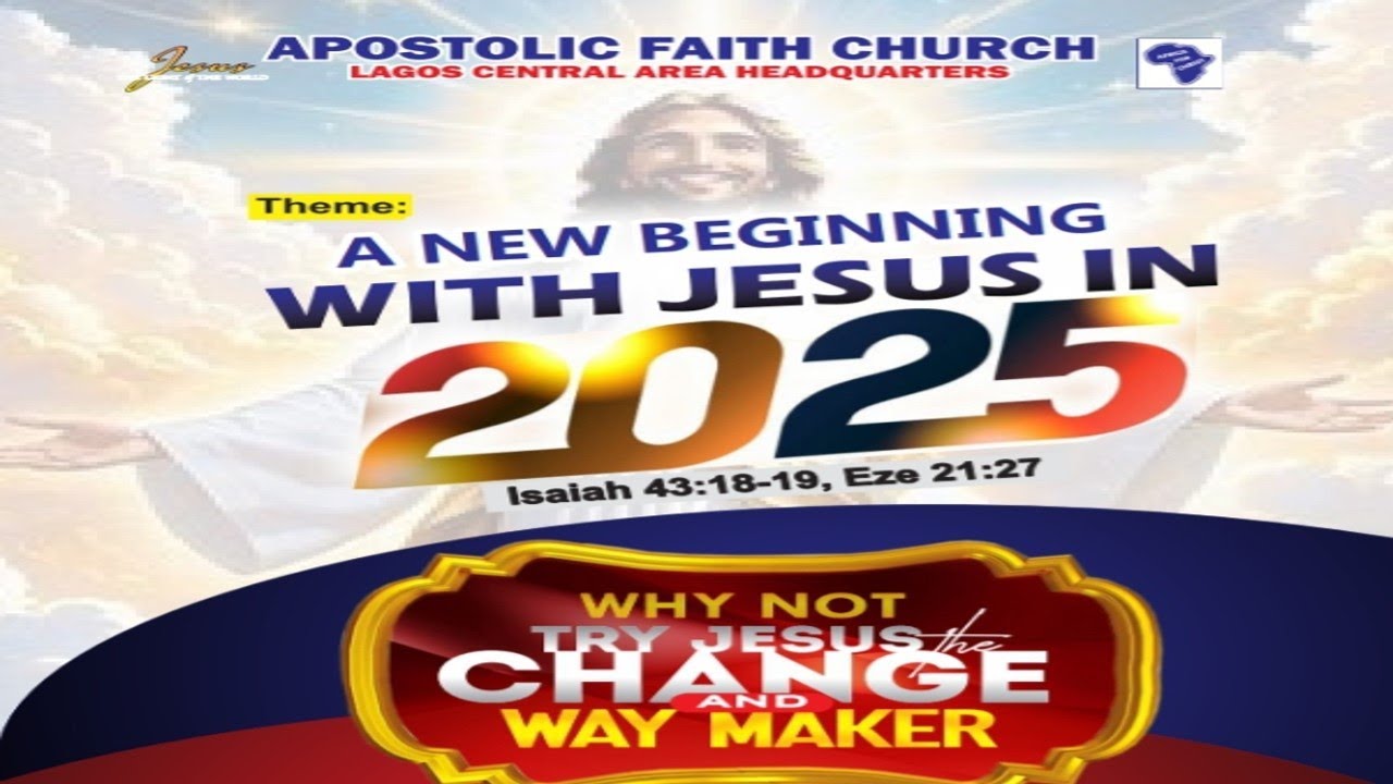 APOSTOLIC FAITH CHURCH LAGOS CENTRAL AREA MORNING DEVOTIONAL SERVICE 09 ...