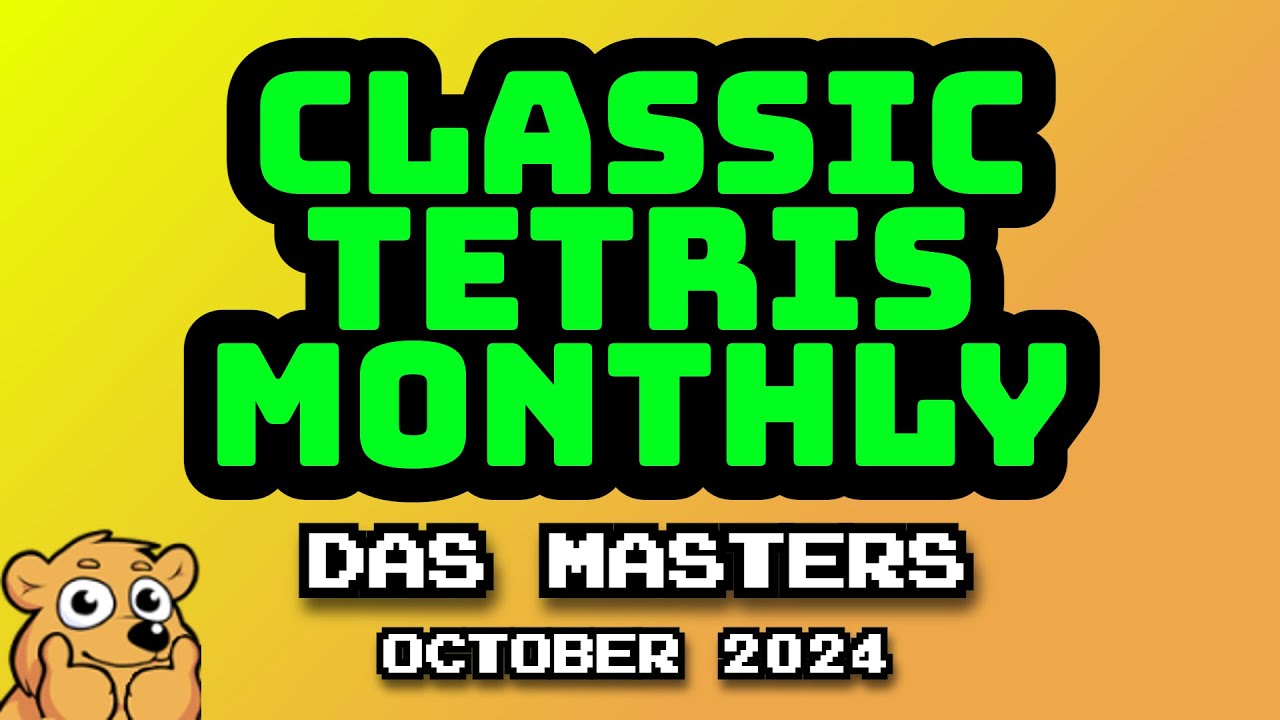 DAS MASTERS OCT 2024 | BLUE | SHARKY MATTM SCOTTO | Classic Tetris ...