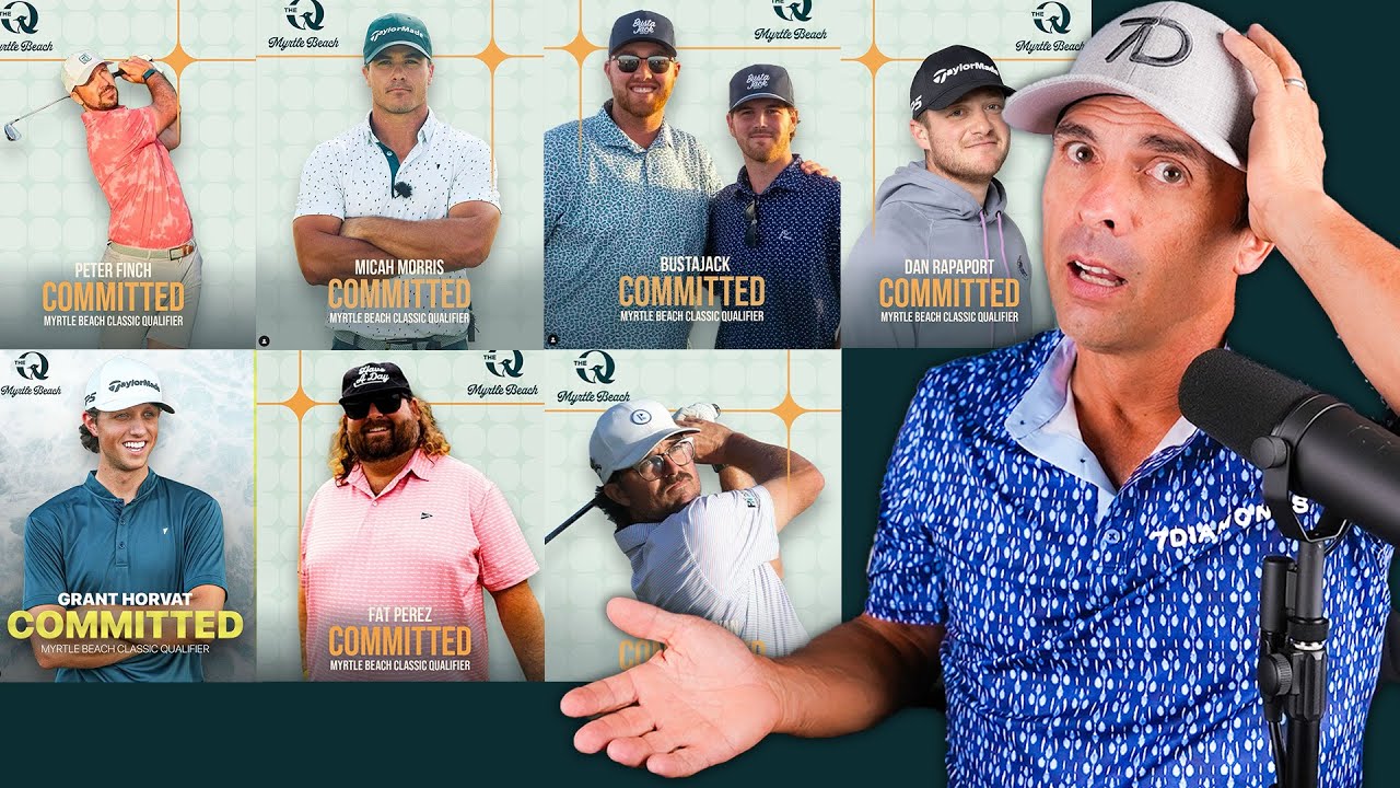 Golf YouTubers Compete to Play PGA Tour EVENT! - YouTube