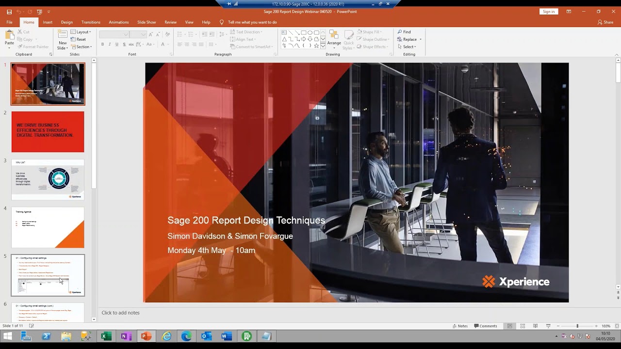 ERP - Sage 200 Report Design Techniques - YouTube