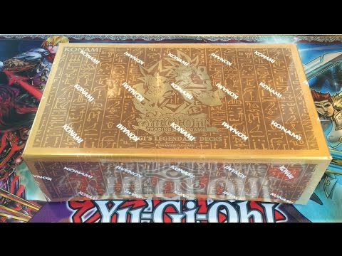 Yugioh Legendary Decks 1 - Yugi's Decks Opening! - YouTube