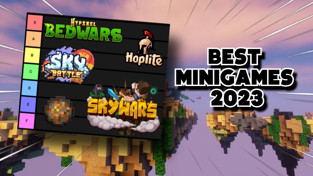 Best Minecraft Minigames In 2023! - YouTube