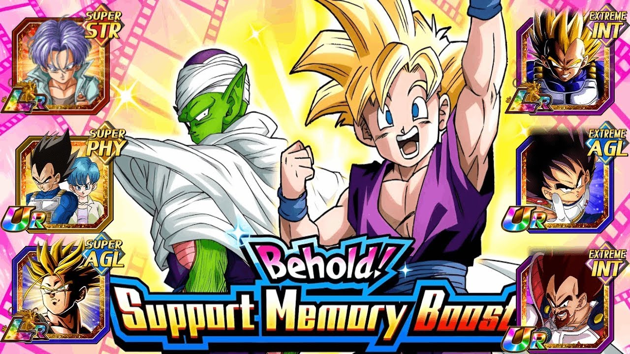 The new Challenge Event"Behold! Support Memory Boost" FREE VEGETA TEAM ...