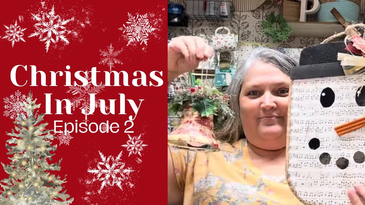 Christmas in July Series Episode 2// Dollar Tree Items. - YouTube