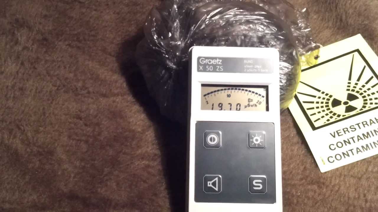 Graetz X 50 ZS (Dosimeter Dosisleistungsmesser) - YouTube