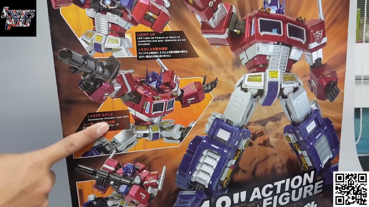 MEGA ACTION SERIES MAS-01 OPTIMUS PRIME 廣東話review - YouTube