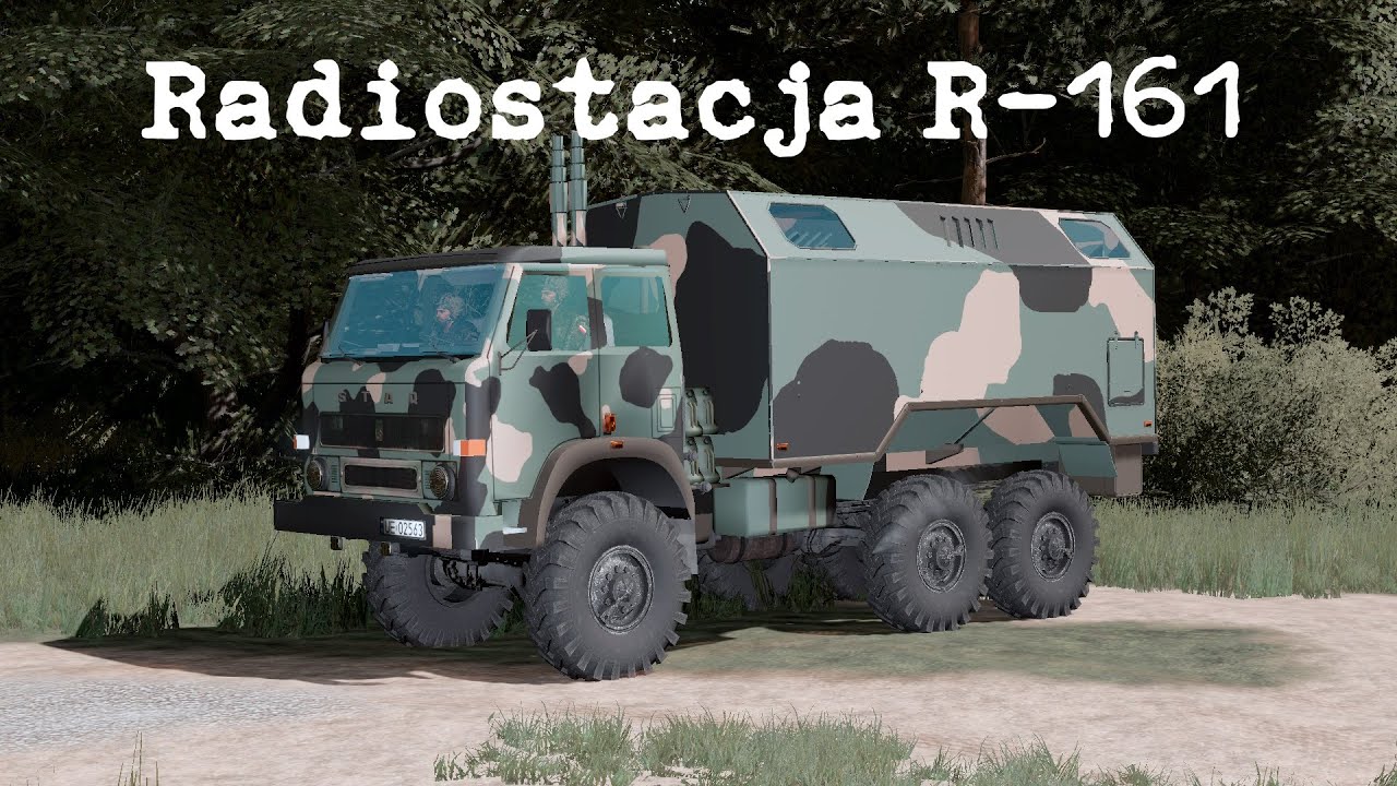 Radiostacja R-161 na podwoziu ciężarówki STAR 266 #FS19 #Download - YouTube