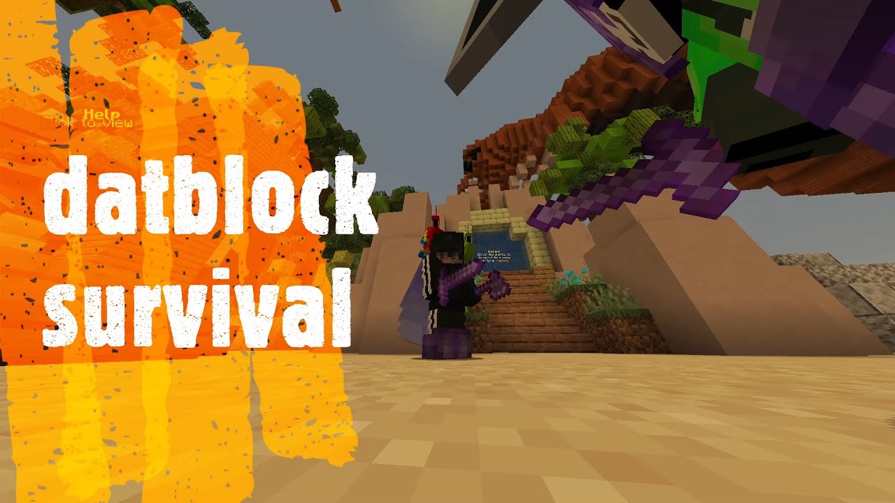 Minecraft: Datblock survival - YouTube