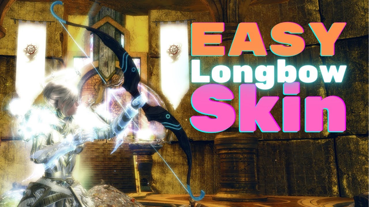 EASY Longbow Skin - Jotun Skypiercer - Guild Wars 2 Secrets of the ...