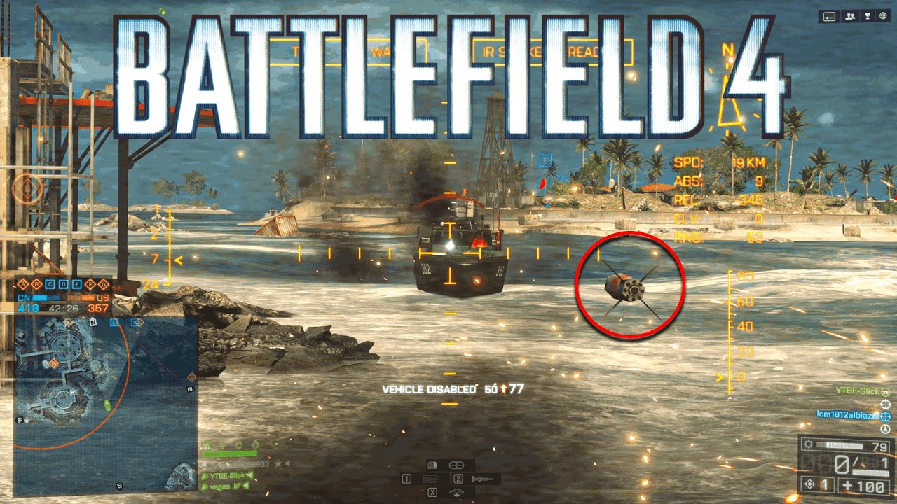 Battlefield 4 - NANSHA STRIKE Vehicles Gameplay 2025 - Ultra Graphics ...