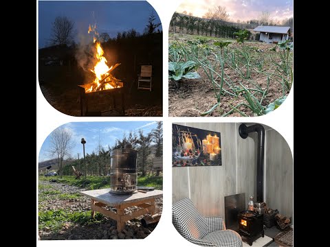 BAĞ EVİNDE HAFTASONU 🏡 FİDAN DİKİMİ 🌲 SEMAVER MANGAL 🔥 SESSİZ VLOG
