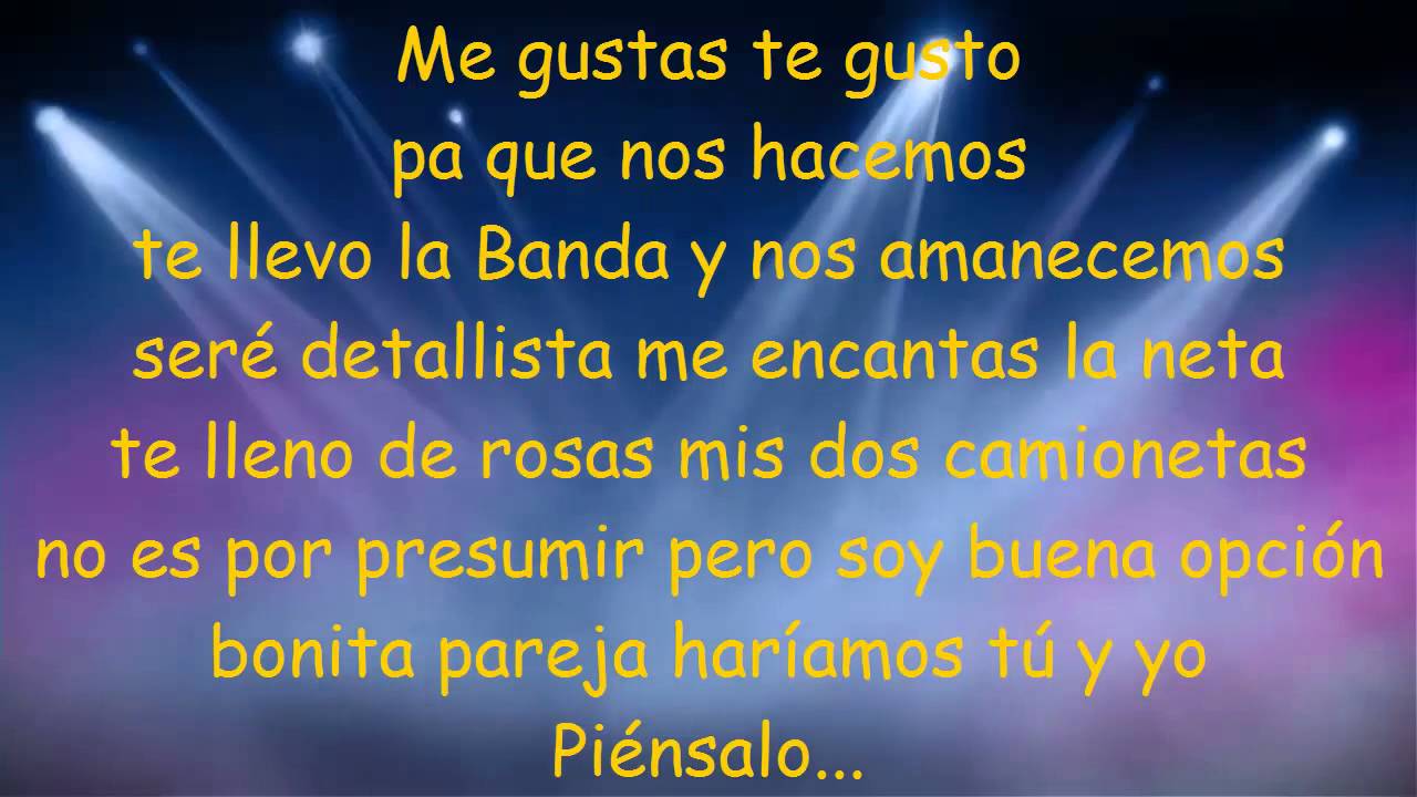 Banda Ms - Piensalo( letra) Estreno 2015 - YouTube