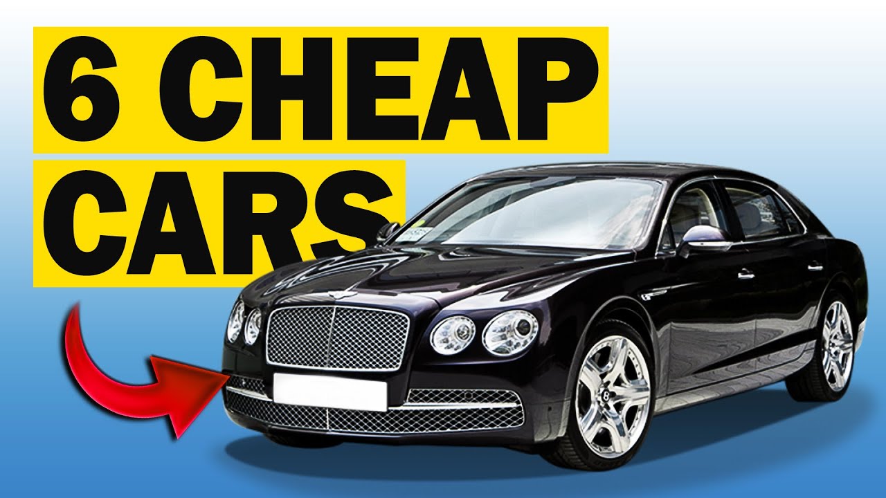 6 Cheap Cars That Look Expensive - YouTube