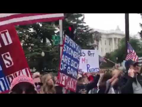CHP bans protests at California Capitol after rally against Newsom’s ...