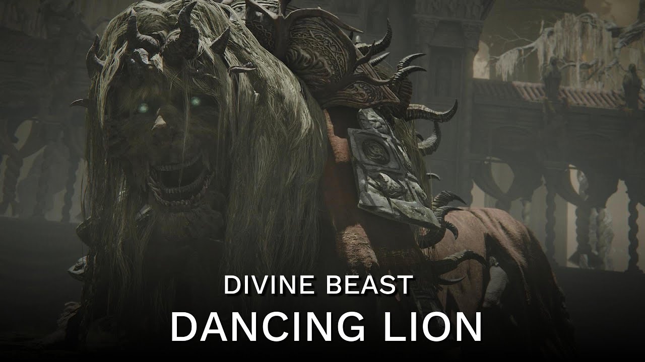 Divine Beast Dancing Lion - Elden Ring DLC - YouTube