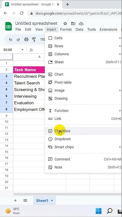 Checkbox Mastering This Powerful Tool | Unlocking Google Sheets Checkbox - YouTube