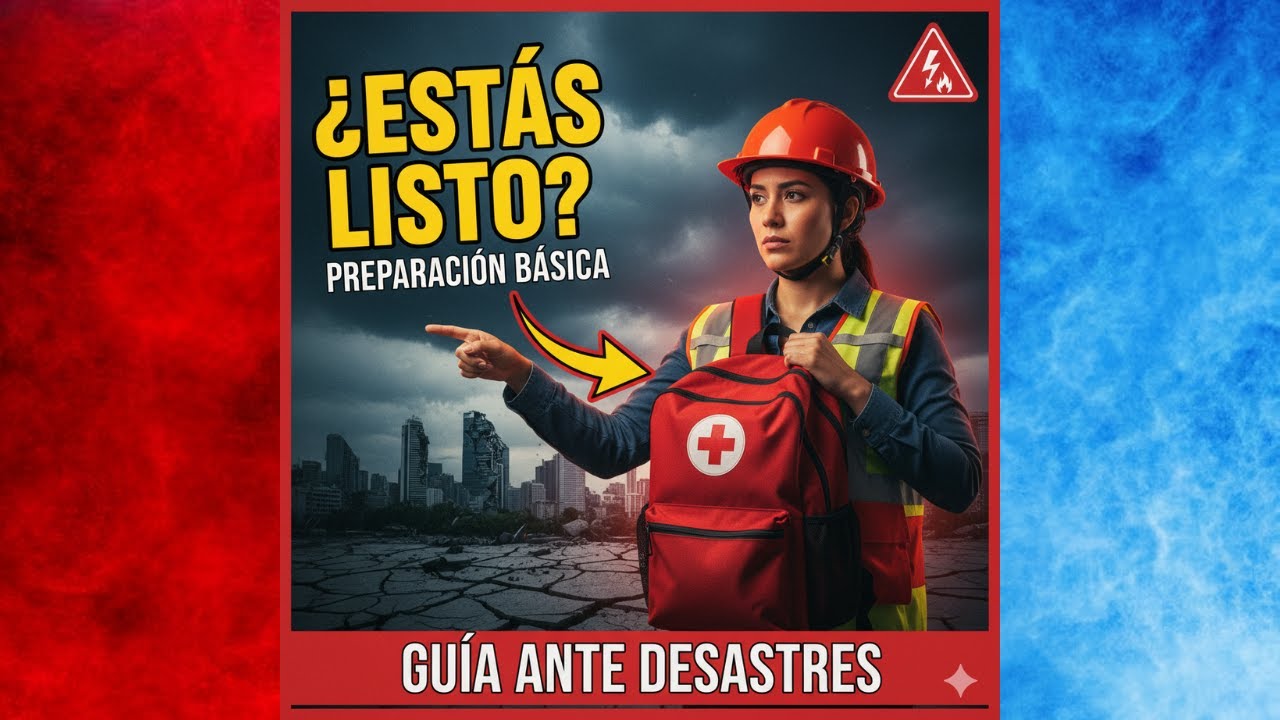 PREPARACIÓN BÁSICA ANTE EMERGENCIAS Y DESASTRES - YouTube
