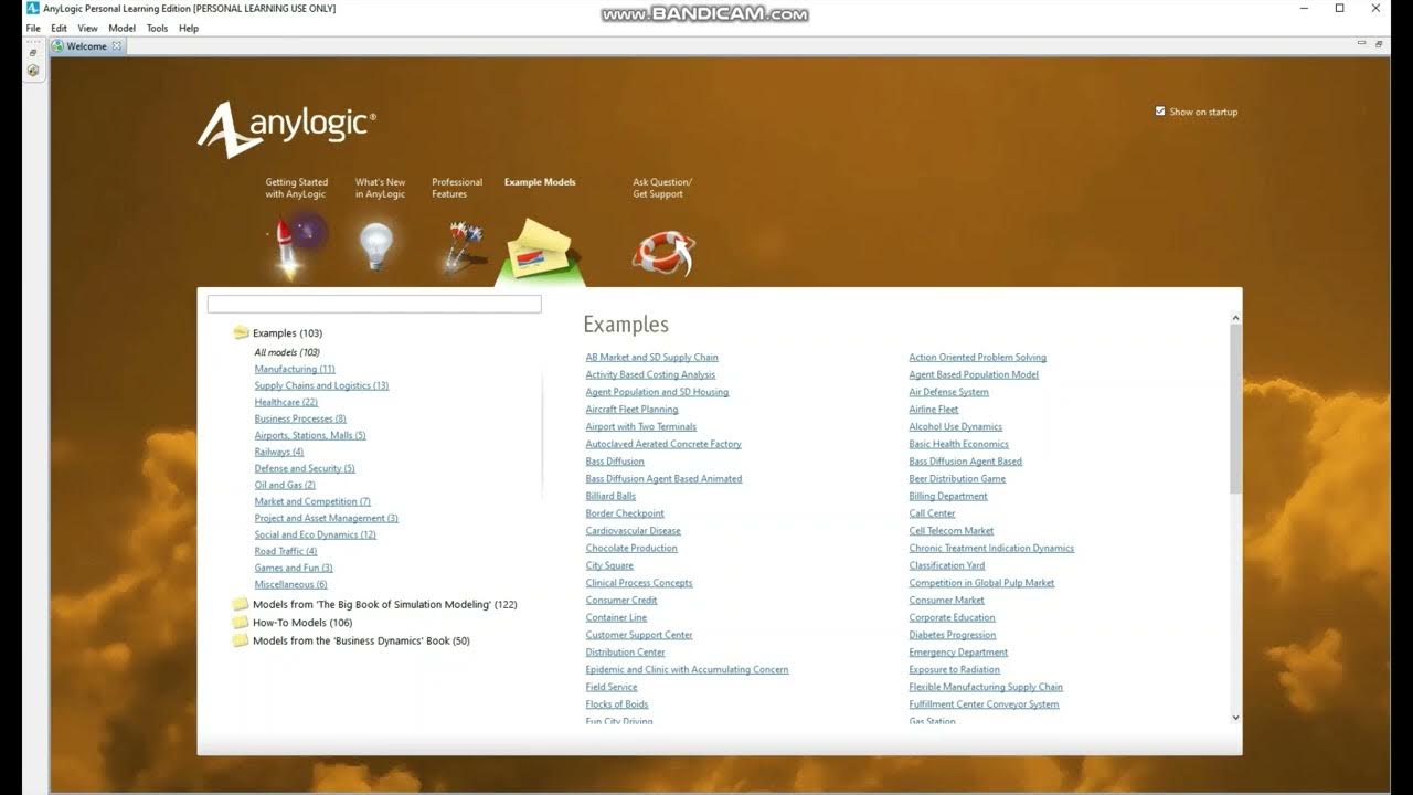 Simulation with Anylogic Software - YouTube