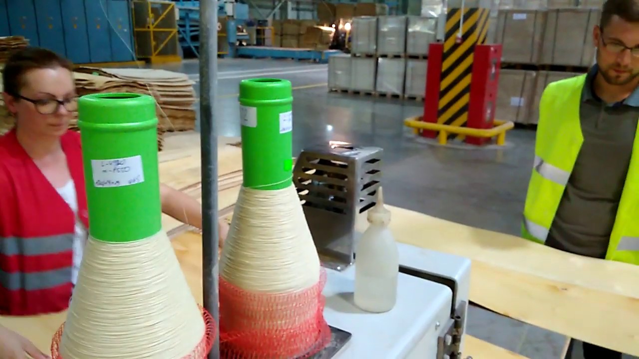 Splicing with Glue thread - YouTube