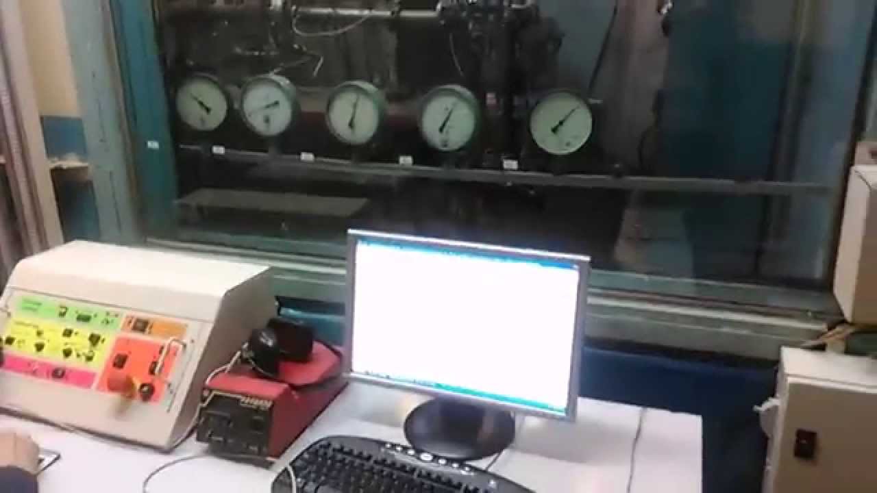 Test bench for turbocharger - YouTube