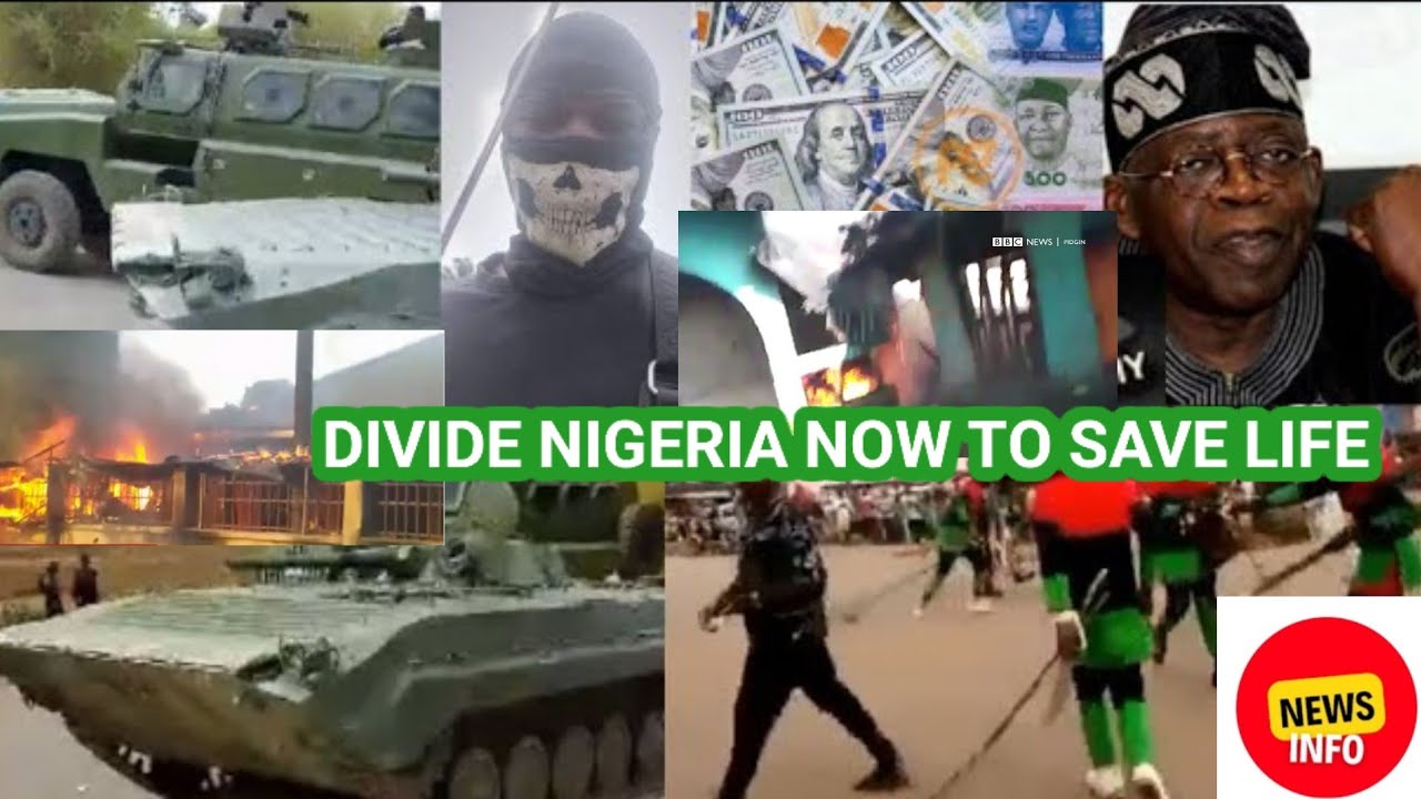 E DON RED MEN IN RIVERS STATE TELL TINUBU TO DIVIDE NIGERIA NOW TO SAVE ...