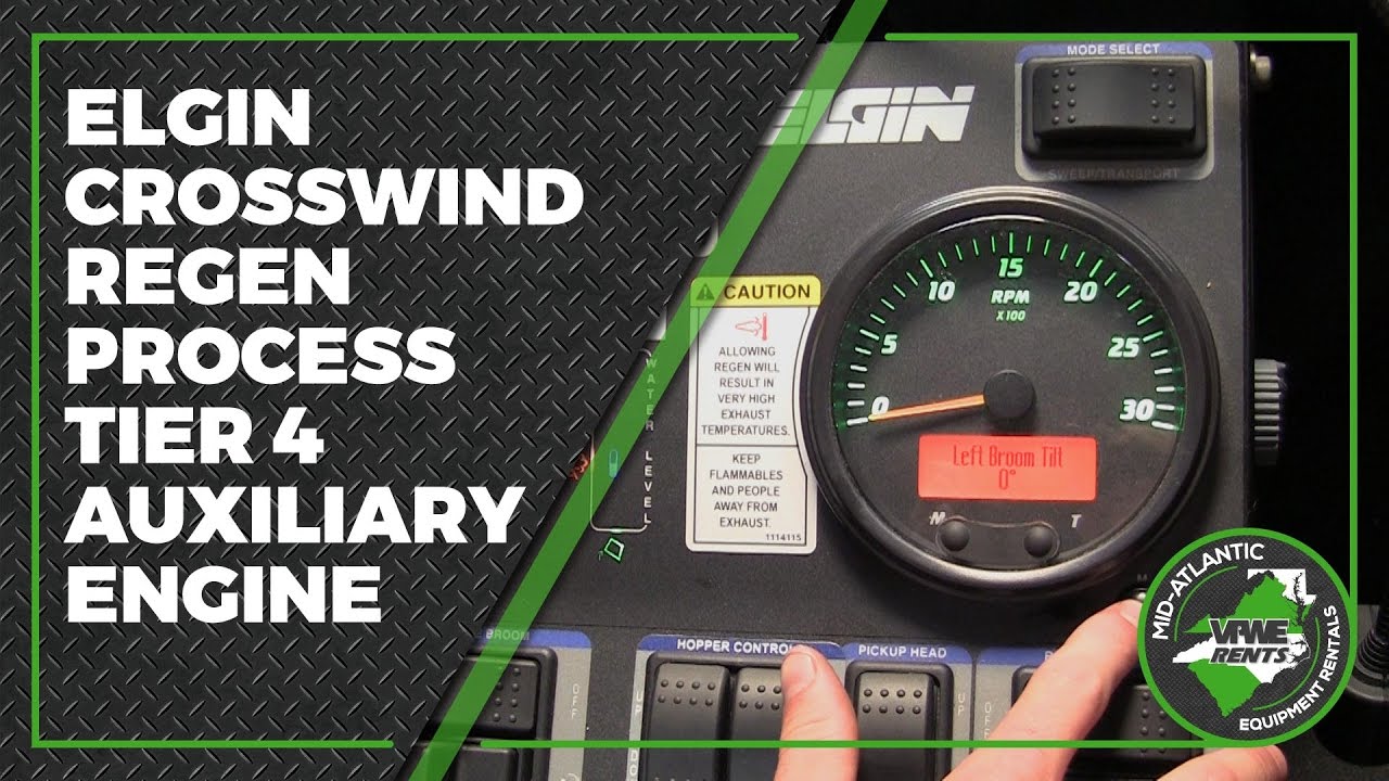 Elgin Crosswind Regen Process For Tier 4 Auxiliary Engine - YouTube