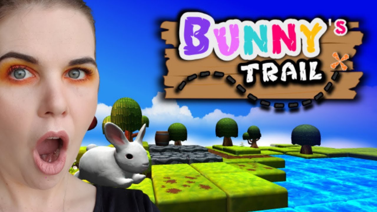 Bunny's Trail | Cute Bunny Puzzle Game - YouTube