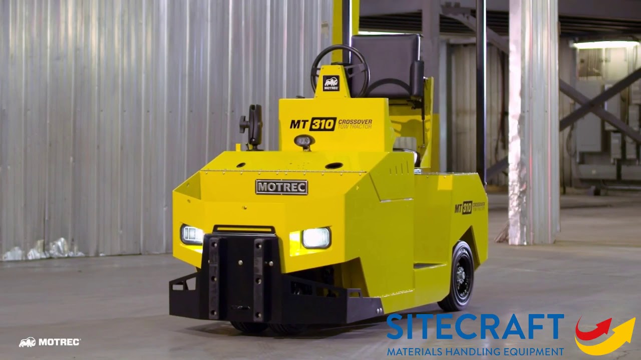 Motrec MT310 Battery Electric Tow Tug - YouTube