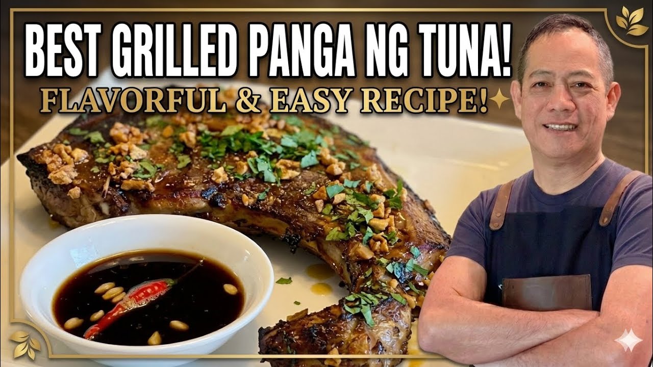 CRISPY OVEN TOASTER Grilled Tuna Collar! (Inihaw na Panga ng Tuna ...