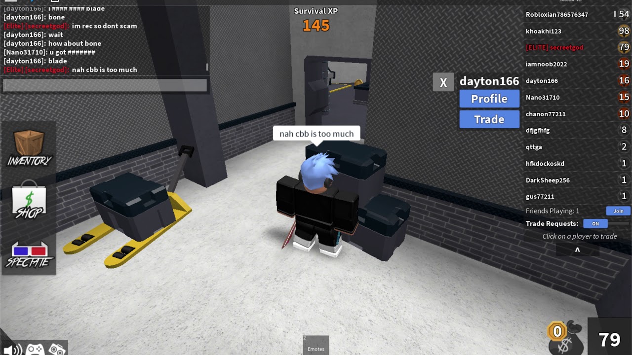 Scammer (Disc: oneofakind#9250) (Roblox Username: Dayton166) - YouTube