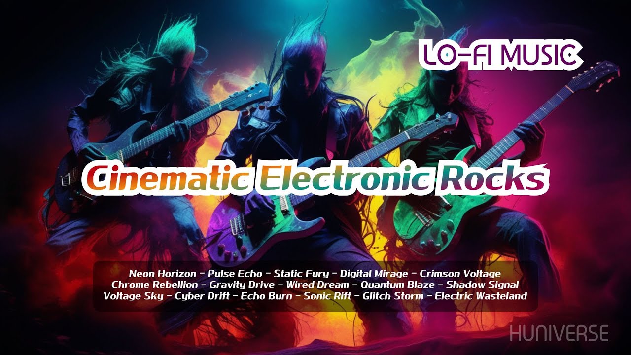 Cinematic Electronic Rocks 💖 Lofi Music Instrument 💙 Huniverse Lo-Fi Music Beats 🌙🎶 - YouTube